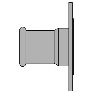 Beaded Pipe ANSI Flange Adapter